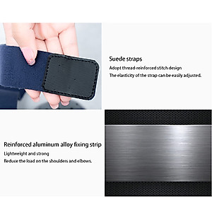 ROM Elbow Brace Adjustable Post Op Elbow Brace ​stabilizer Splint Arm Injury Recovery Support After Surgery for Dislocated Arm Men Women Sports Surgery Injury Recovery Pain Relief,Left