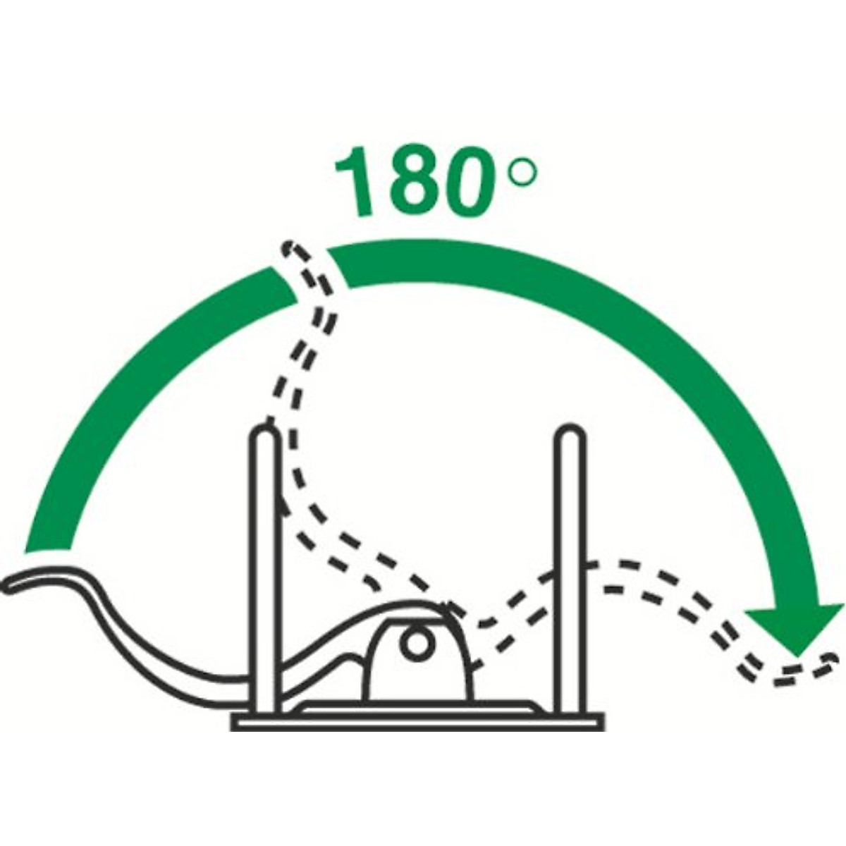 Leitz 180° A4 Board Lever Arch File 80mm Red - Pack of 3