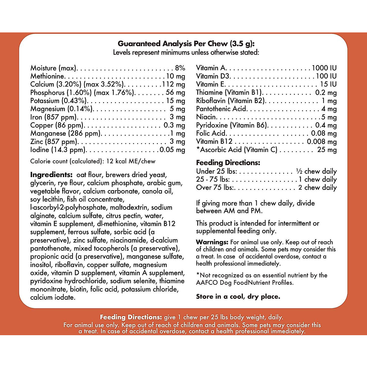 Multivitamin Chews Treats for Dogs - Daily Dog Vitamins - Great Nutrition for Picky Eaters, Dogs Love Them