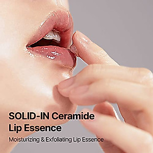 Torriden SOLID In Ceramide Lip Essence 0.37 Oz, Moisturizing Lip Essence for Glowy, Dewy, Plumped, and Radiant Lip with Organic Jojoba Seed Oil, Ceramides, and Fuligo Wax