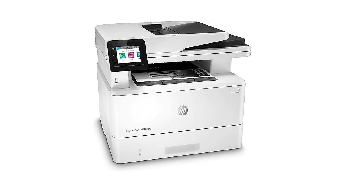 HP LaserJet Pro MFP M428fdw Wireless Monochrome All-in-One Printer with ...