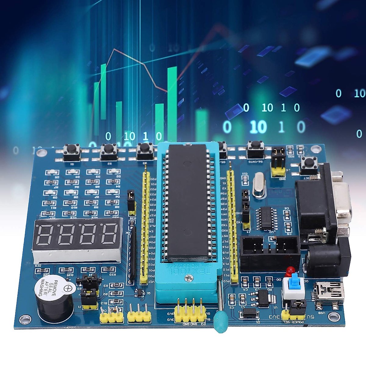 Development Board 51 Microcomputer Module Electronic Component STC AVR 51 STC89C52RC 3-5V