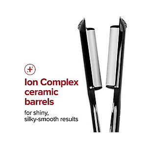 Express Ion Ceramic Deep Waver, Fast-Heating to Create a Variety of Wavy Hairstyles, including Deep Waves, Beach Waves, Mermaid Hair + Crimped Hair