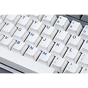 DROP DCX Camillo Keycap Set, Doubleshot ABS, Cherry MX Style Keyboard Compatible with 60%, 65%, 75%, TKL, WKL, Full-Size, 1800 layouts and More, White