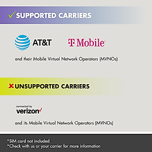 NUU B20 5G + Earbuds A Bundle, Unlocked Phones, Dual SIM 5G, 48MP Triple Camera, Compatible with AT&T, TMobile, Mint Mobile, Metro pcs +Active Noise Cancelling, US Hotline