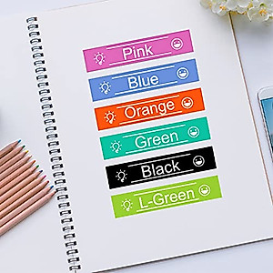 TZe Colorful 12mm Label Tape