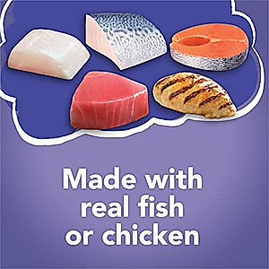 Purina Friskies Wet Cat Food Pate Variety Pack Seafood and Chicken Pate Favorites - (40) 5.5 oz. Cans