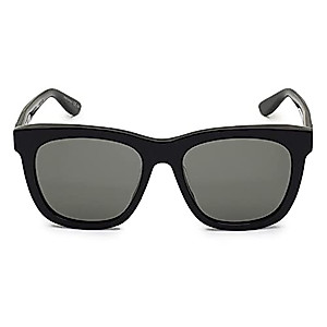 SAINT LAURENT Women's Oversized Rectangle Sunglasses, Black/Grey, One Size