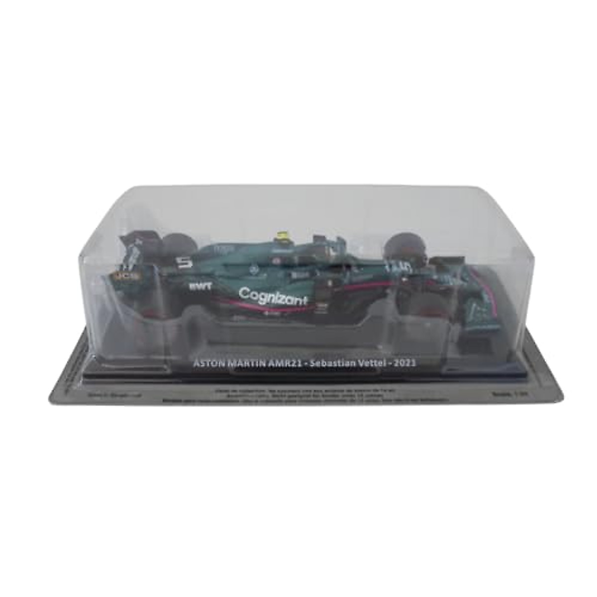 - 1/24 Model car Formula 1 Compatible with Aston Martin AMR21#5 S. Vettel 2nd Azerbaijan GP Formula 1 2021 - OR068