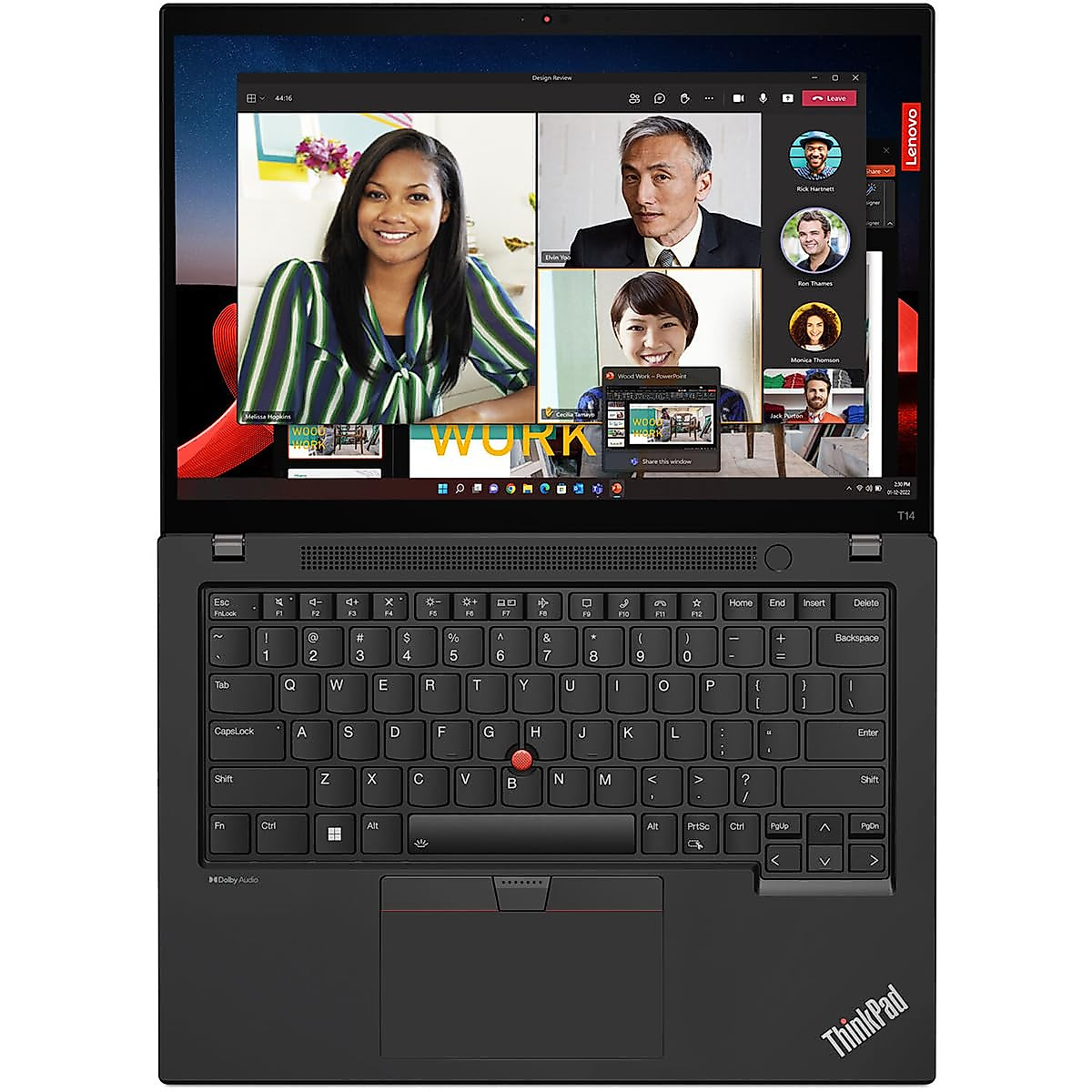 Lenovo ThinkPad T14 Gen 4 21HD0088US 14" Notebook - WUXGA - 1920 x 1200 - Intel Core i7 13th Gen i7-1365U Deca-core (10 Core) - 16 GB Total RAM - 16 GB On-Board Memory - 512 GB SSD - Thunder Black