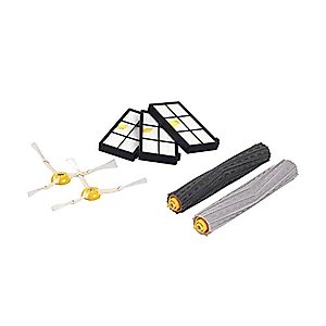 iRobot Roomba Authentic Replacement Parts - Roomba 800 and 900 Series Replenishment Kit (3 AeroForce Filters, 2 Spinning Side Brushes, and 1 Set of Multi-Surface Rubber Brushes)