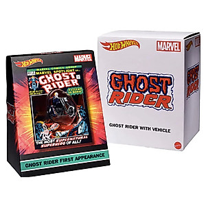 Hot Wheels Ghost Rider with Motorcycle SDCC 2022 Diecast Exclusive Vehicle