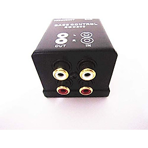 Car Home Amplifier Subwoofer Equalizer Crossover RCA Adjust Line Level Volume