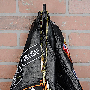 TG,LLC Treasure Gurus Funny Metal Wall Mount Middle Finger Hook Screw You Coat Hat Towel Rack Eff Off Man Cave Home Bar Garage Decor