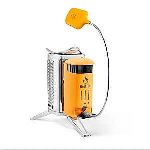 BioLite CampStove 2+ Wood Burning, Electricity Generating & USB Charging Camp Stove, Stove Only