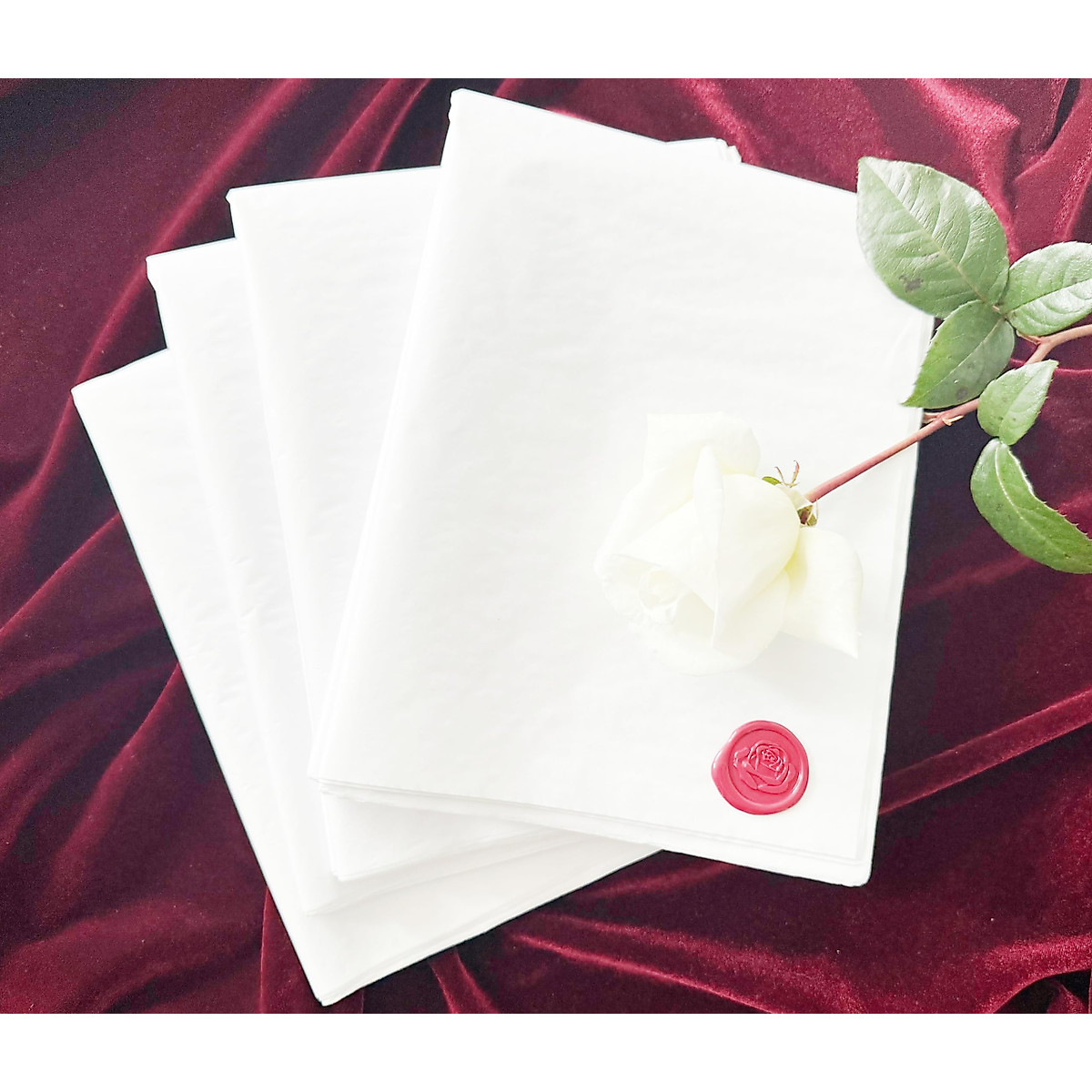 104+ Sheets Un-Buffered Acid, Sulfur & Lignin Free ARCHIVAL Tissue Paper 20x30in. Properly Pack & Store Your Textiles, Silver, Photos, Art & Much More. Details For Living