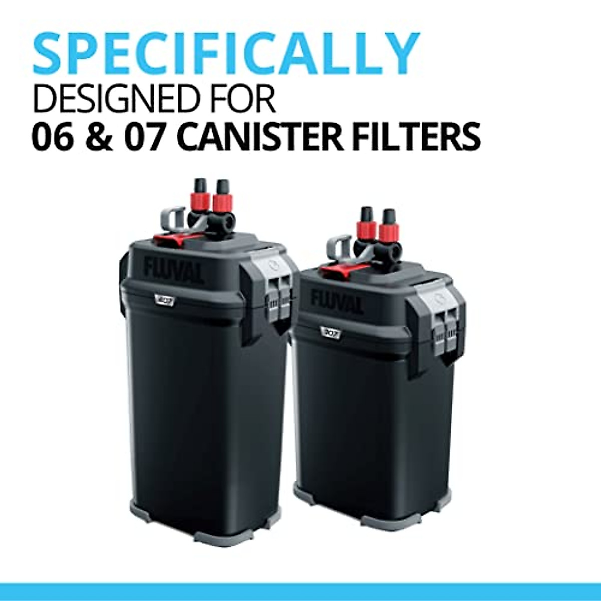 Fluval 107/207 Phosphate Remover Pad, Replacement Aquarium Canister Filter Media, 3-Pack