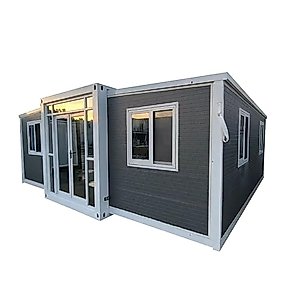 BloomBliss Villa - Multipurpose Ready to use Cost Effective Modern Living Solution Expandable Prefab House for Living and Working(19x20ft)