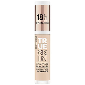 Catrice | True Skin High Cover Concealer (010 | Cool Cashmere) | Waterproof & Lightweight for Soft Matte Look | With Hyaluronic Acid & Lasts Up to 18 Hours | Vegan, Cruelty Free