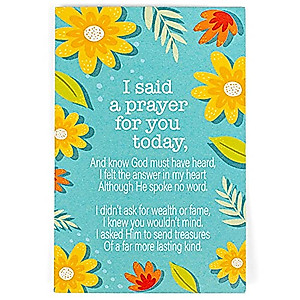 Said A Prayer Blue 3 x 2 Cardstock Keepsake Itty Bitty Bookmarks Pack of 24