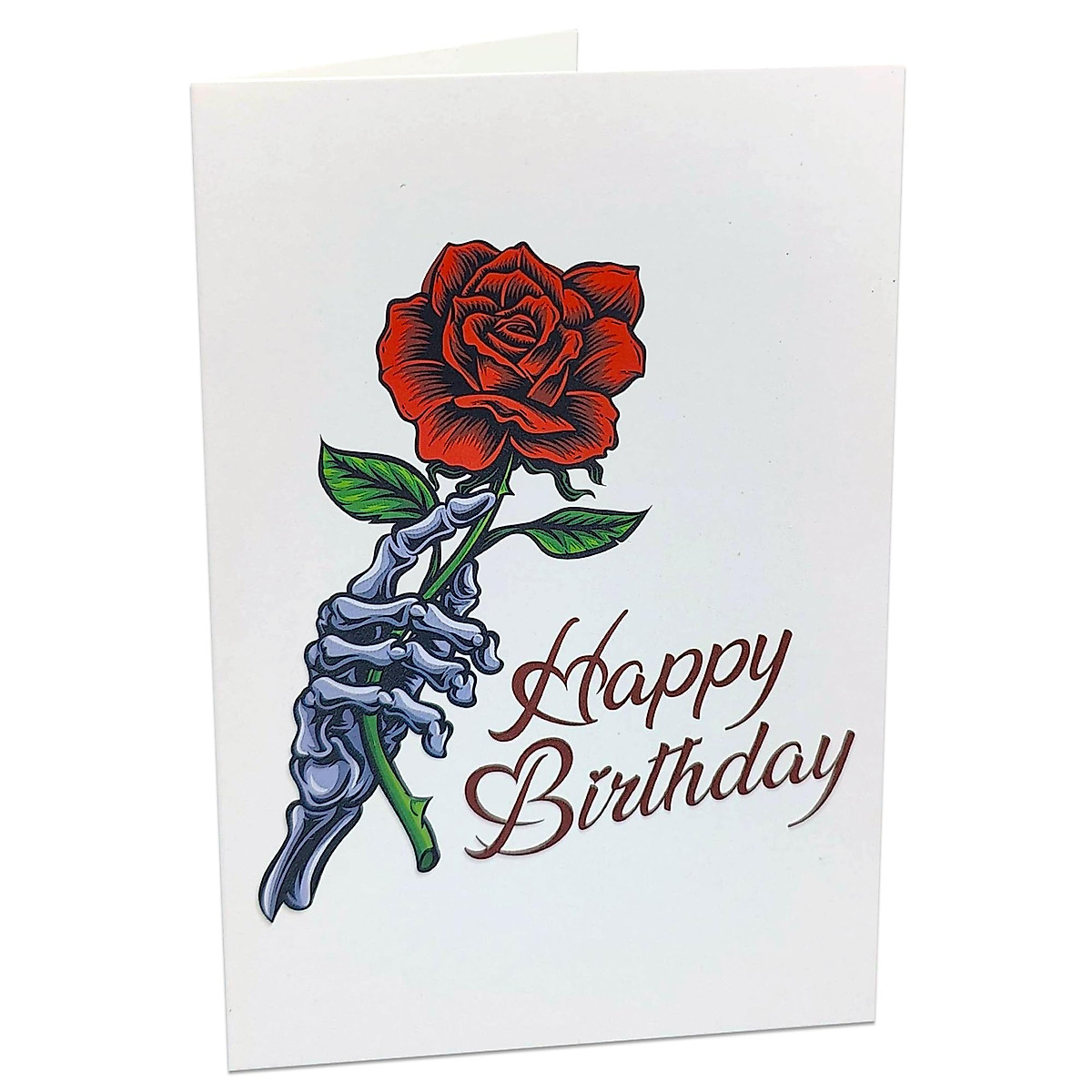 ProGibbs Greeting Card (Happy Birthday (Rose))
