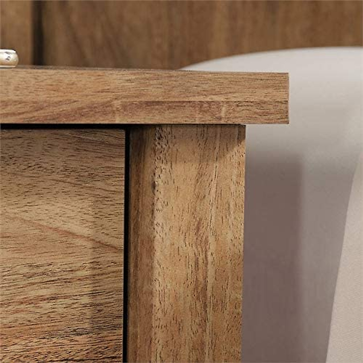 Sauder Cannery Bridge Nightstand, Sindoori Mango Finish