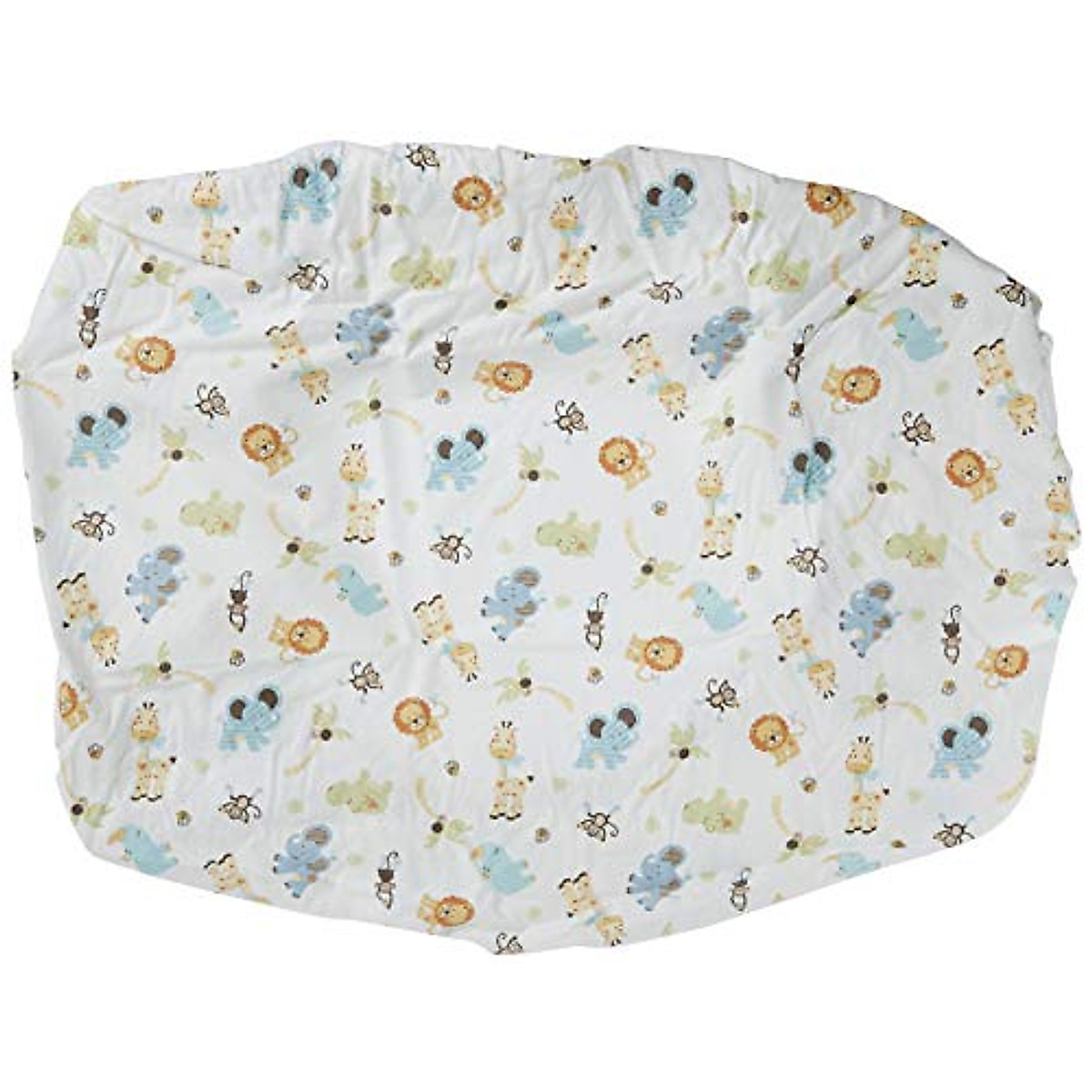 Trend Lab Jungle Friends Deluxe Flannel Changing Pad Cover