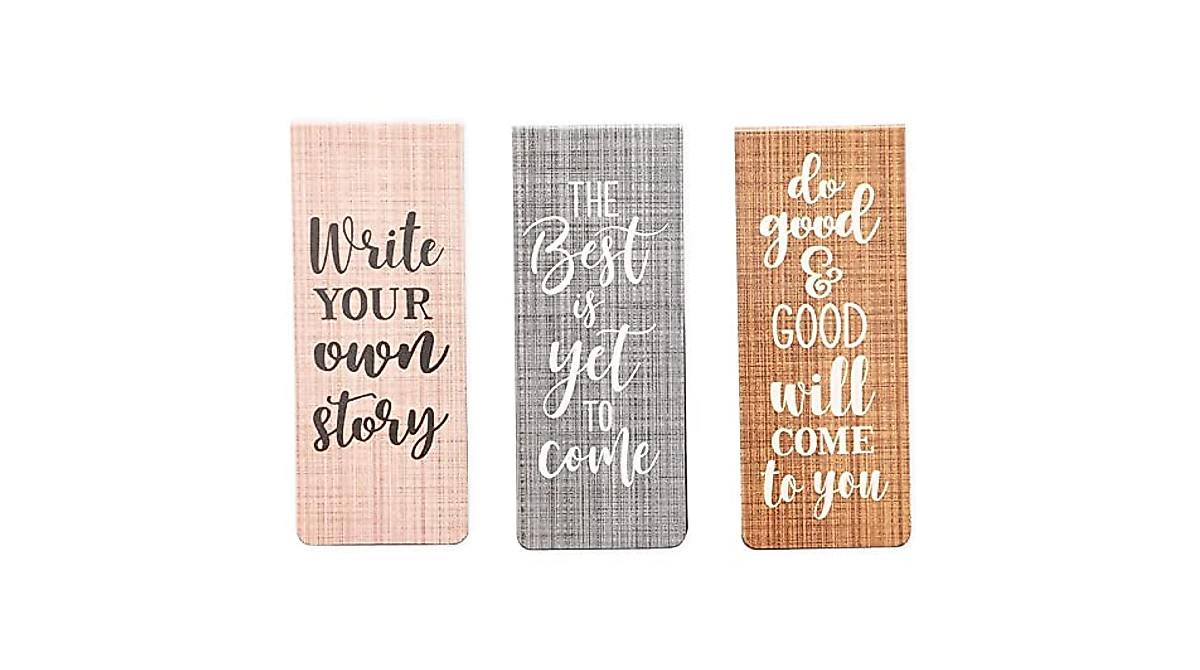 36 Inspirational Magnetic Bookmarks for Women – Motivational Quotes