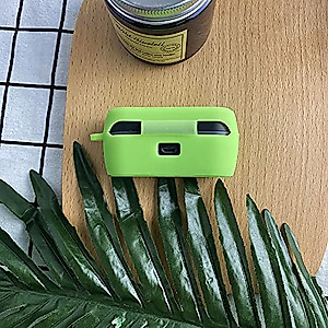 JIB Glow Case Cover Replacement for Skullcandy Jib True Wireless Earbuds, Green Silicone Protective Sleeve Protector Glow in Dark - LEFXMOPHY