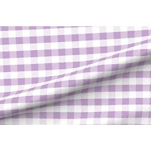1" Checkered Gingham PolyPoplin Fabric by The Yard - 60 Inch Wide for Sewing, Quilting, Tablecloths, Curtains, Apparel, Crafting, DIY Projects
