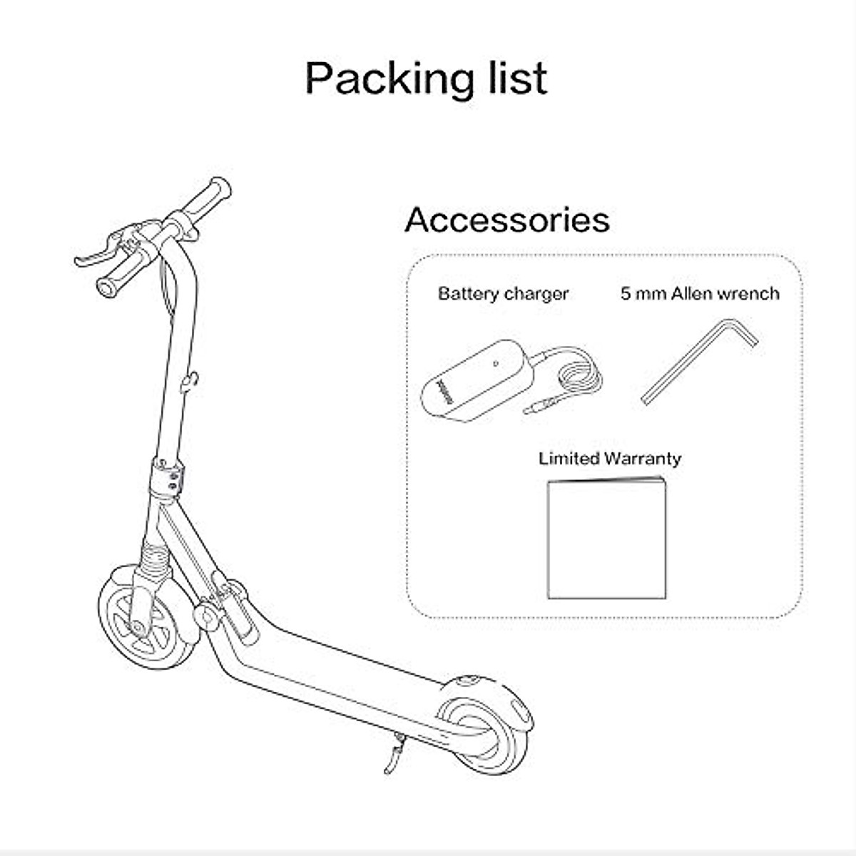Segway Ninebot ZING E8 Kids Electric Kick Scooter for Boys and Girls,Lightweight and Foldable, New Electric Boost Riding Mode, Blue