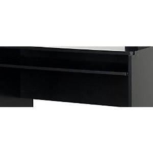 Furinno Econ Multipurpose Home Office Computer Writing Desk, Black/Brown