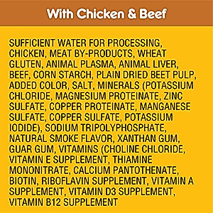 Pedigree High Protein Wet Dog Food Pouches, Variety Pack, 3.5 oz. Pouches,(Pack of 18)