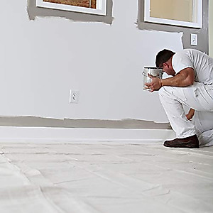 Trimaco SuperTuff 10 oz thick Heavyweight Canvas Drop Cloth, 4-feet x 5-feet