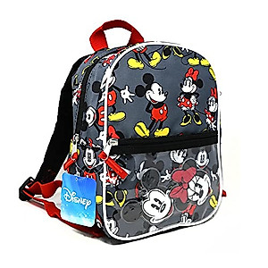 U.P.D., Inc. Mickey & Minnie 10 inches Mini Backpack Standard, Multicolor