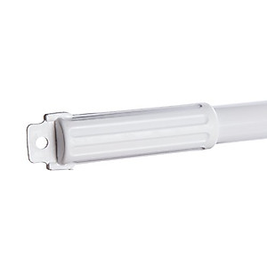 SPARTA 4023600 Plastic Cleaning Brush, Floor Brush, Drain Brush With Female Thread For Cleaning, 36 Inches, White