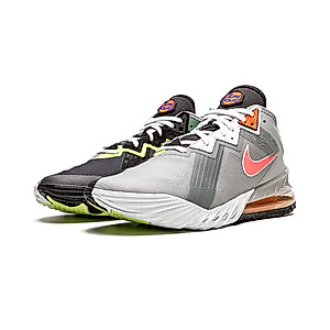 Nike Lebron XVIII Low Light Smoke Grey/Sunset Pulse/Black/White 9 D (M)