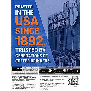 Maxwell House House Blend Medium Roast K-Cup Coffee Pods (24 ct Box)