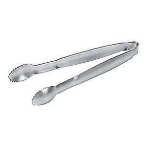 Stainless Steel Sugar Tongs Ice Cookie Anti-sticking Sugar Tongs Kitchen Party Buffet Mini Serving Clip for Small Items Like Ice,Ice Tongs, Sugar, Cookie, and Cherries, Ice Tongs, Stainless Stee