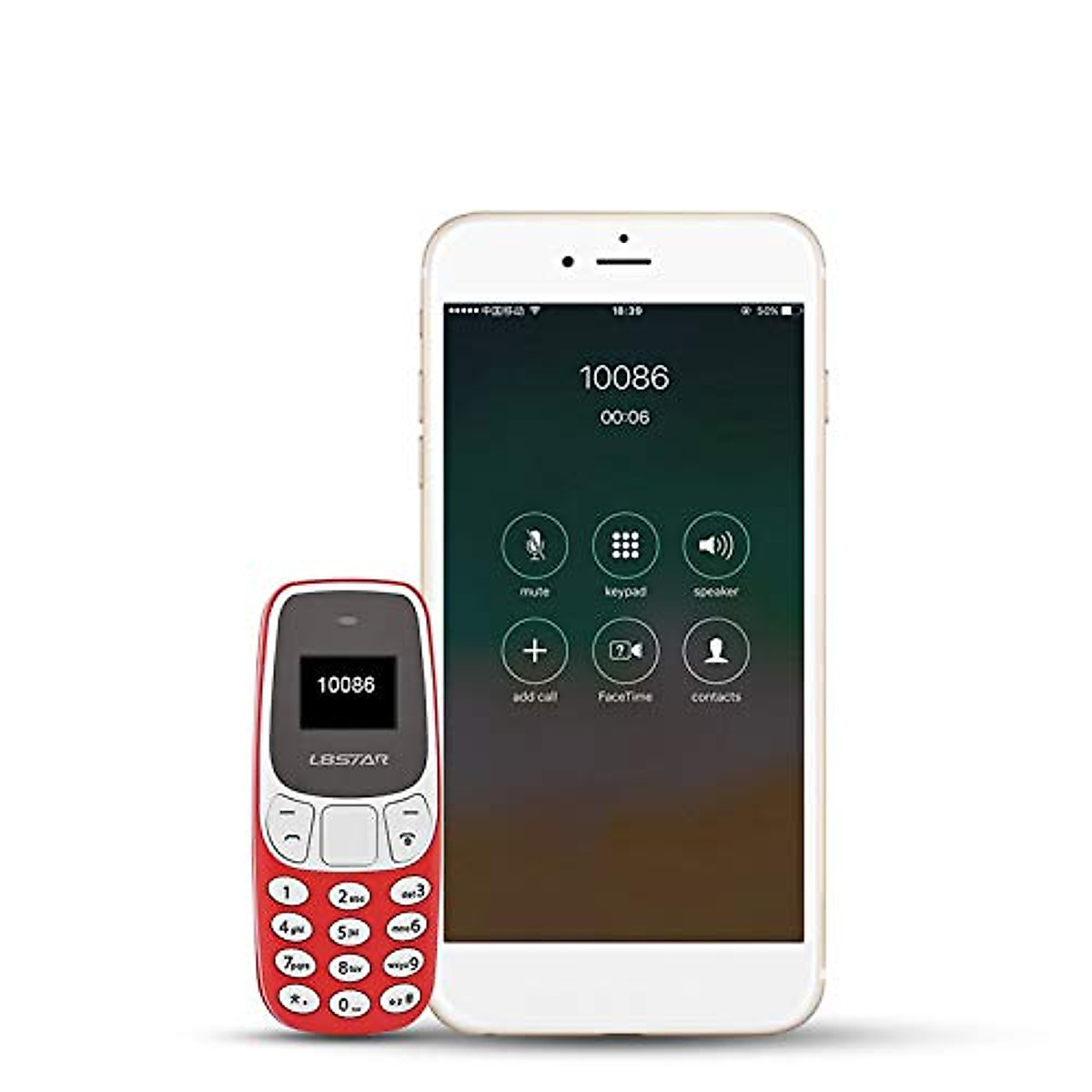 Mini Mobile Phone,Small Dual Card Dual Standby GSM Bluetooth Cell Phone ...
