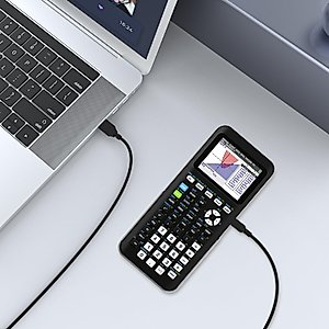 Sqrmekoko USB Charging Data Cable for TI-84 Plus, TI-84 Plus CE, TI 89 Titanium, TI Nspire CX/TI Nspire CX CAS Graphing Calculators