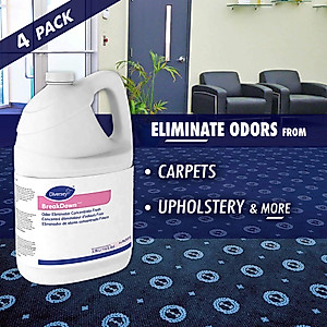 Diversey Breakdown Odor Eliminator - Fresh Scent - 1 Gallon Concentrate, 4 Pack (Packaging May Vary)