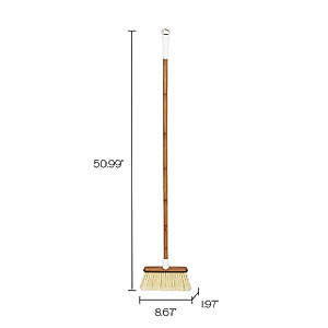 SOMA Circle Clean Sweep Home Cleaning, Broom, Green