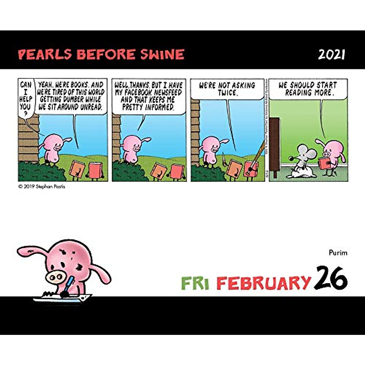Pearls Before Swine 2021 Day-to-Day Calendar