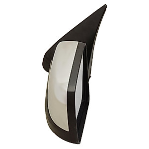 Kool Vue Mirror Compatible with 2007-2013 Toyota Tundra and 2008-2013 Sequoia Driver Side With Heated, Power Folding, In-glass Signal Light, Puddle Light