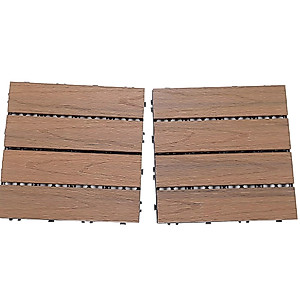 1Pcs Decoration of Household Splicing Solid Wood Flooring, Terrace, Courtyard, Outdoor Ground, Balcony Renovation