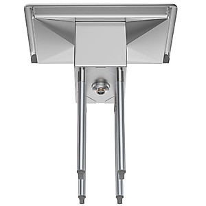 KoolMore - SA101410-10B3 1 Compartment Stainless Steel NSF Commercial Kitchen Prep & Utility Sink with 2 Drainboards - Bowl Size 10" x 14" x 10", Silver