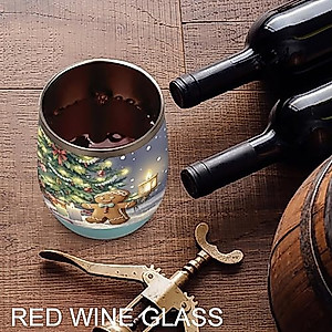 OPTKSNCU 304 Stainless Steel Insulated Cup with Lid, Candle Holder Print Durable, And Easy to Clean – Ideal for Home, Office, And Gift Giving