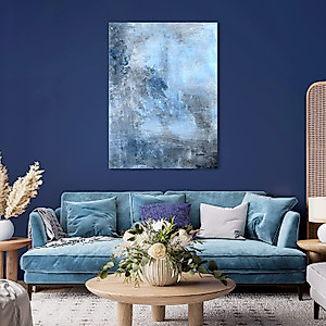 ARTEZA Stretched Canvas, 36 x 48 Inches, Pack of 2, Blank White Large Canvas for Painting for Acrylic, Oil and Gouache Paints