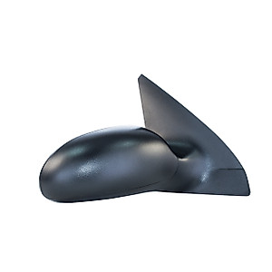 Dependable Direct Right Passenger Side Textured Power-Operated Non-Heated Non-Folding Door Mirror Compatible With USA Built Ford Focus (2000 2001 2002 2003 2004 2005 2006 2007) - FO1321180